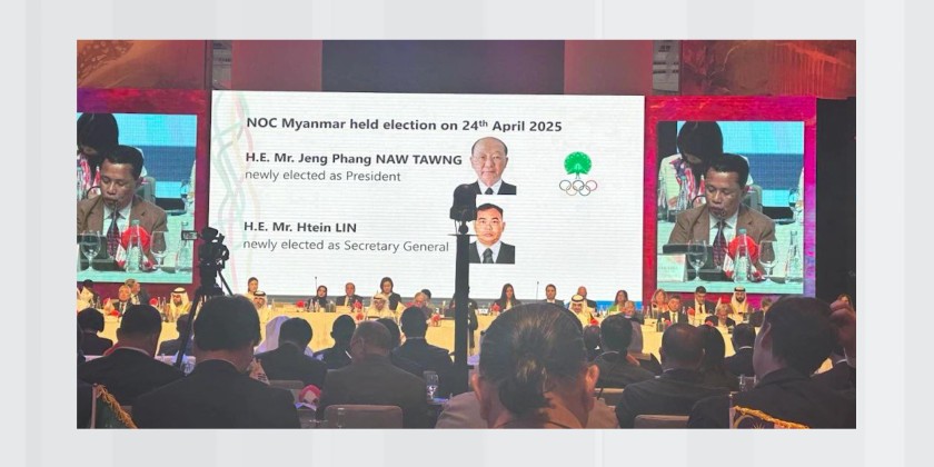 Sports Sector: Union Minister attends 45th OCA General Assembly | Myanmar International TV